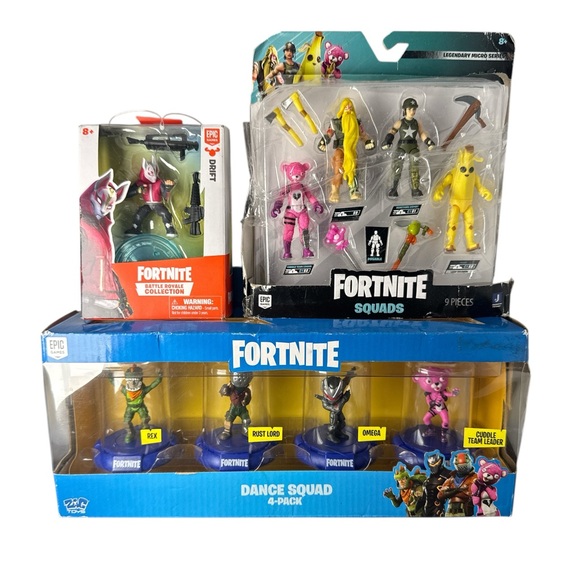 McFarlane Toys | Toys | Fortnite Dance Squad 4 Pack Squads Drift Figure ...
